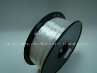 China Imitation Silk 3D Printing Filament 1.75mm/3.0mm Polymer Composite - High Gloss White PLA Alternative for sale