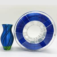 China PINRUI 1.75mm Three Colors Silk Filament - Dual Color PLA for 3D Printing with 200-220℃ Temperature Range for sale