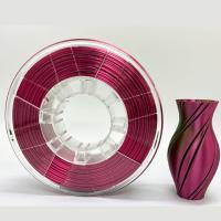 China PINRUI 1.75mm Three Colors Silk Filament - Dual Color PLA for 3D Printing with 200-220℃ Temperature Range for sale