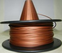 China Metal Copper 3D Printing Filament 1.75mm & 3.0mm Diameter with 190-200°C Print Temperature for sale