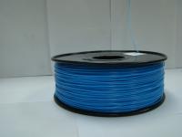 China ABS Glow in the Dark 3D Printer Filament 1.75mm Blue 1KG Spool for Durable Printing for sale