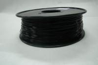China 1.75mm & 3.0mm PETG Black Filament 1.0KG Roll with 110°C Temperature Resistance for sale