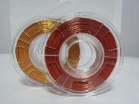 China 250g Silk Dual Color PLA Filament 1.75mm for FDM 3D Printers - 200-220℃ Printing Temperature for sale