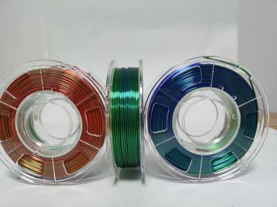 China 1.75mm Transparent 3D Printer Filament - PLA ABS HIPS Materials in 40+ Colors for sale
