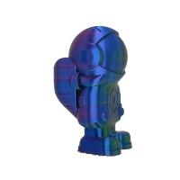 China PINRUI 1.75mm Silk Tri-Color Dual Color PLA Filament for 3D Printers - 1KG Spool with 190-220°C Printing Temperature for sale