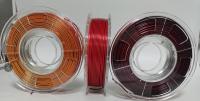 China PINRUI Triple Color 3D Filament 1.75mm PLA/ABS/TPU with 190-220°C Printing Temperature and 1.0KG Spool for sale