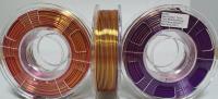 China PINRUI Triple Color 3D Filament 1.75mm PLA/ABS/TPU with 190-220°C Printing Temperature and 1.0KG Spool for sale