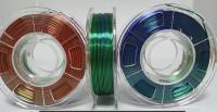 China PINRUI Triple Color 3D Filament 1.75mm PLA/ABS/TPU with 190-220°C Printing Temperature and 1.0KG Spool for sale