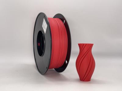 China Matte PLA 3D Printer Filament 1.75mm with ±0.03mm Accuracy, 334m Length per 1kg Spool for sale