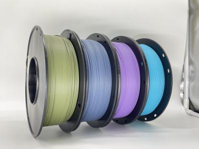 China Matte PLA 3D Printer Filament 1.75mm ±0.03mm Accuracy 334m Length for Professional Printing for sale