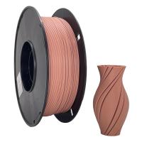 China Matte PLA 3D Printer Filament 1.75mm with ±0.03mm Accuracy and 334m Length per 1kg Spool for sale