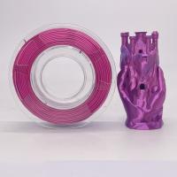 China Silk 1.75mm Dual Color PLA Filament for 3D Printers - 200-220℃ Printing Temperature, 1.0KG Spool for sale