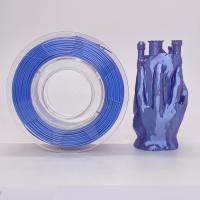 China Silk 1.75mm Dual Color PLA Filament for 3D Printers - 200-220℃ Printing Temperature, 1.0KG Spool for sale
