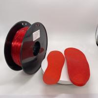 China TPU 95A Flexible 3D Printer Filament 1.75mm/3.0mm with 200-220℃ Printing Temperature for Industrial Prototypes for sale