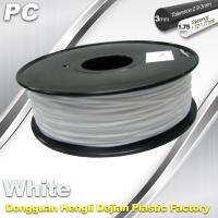 China PC 3D Printing Filament 1.75mm/3.0mm 1.3kg Roll - 125°C Heat Resistant, High Strength Material for sale