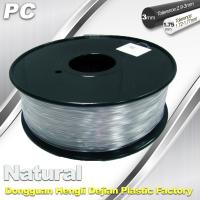 China PC 3D Printing Filament 1.75mm/3.0mm 1.3kg Roll - 125°C Heat Resistant, High Strength Material for sale