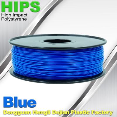 China HIPS 3D Printer Filament 1.75mm & 3.0mm with 230-270°C Print Temperature and Limonene Solubility for sale