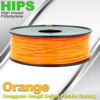 China HIPS 3D Printer Filament 1.75mm & 3.0mm with 230-270°C Print Temperature and Limonene Solubility for sale