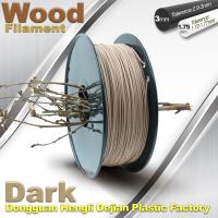China Anti-Corrosion Wooden 3D Printing Filament 1.75mm & 3.0mm with 180-195°C Print Temperature for sale
