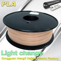 China Light Change ABS 3D Printer Filament 1.75mm & 3.0mm - Color Changing Under Sunlight - 0.8KG Spool for sale