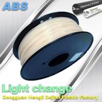 China White to Blue Color Changing ABS Filament 1.75mm & 3.0mm for 3D Printers with 31°C Color Transition for sale