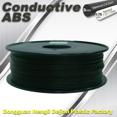 China Electroplating ABS Conductive 3D Printer Filament 1.75mm/3.0mm 1kg Spool with 230-270°C Printing Temperature for sale