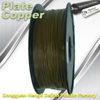 China Red Copper 1.75mm 3D Printer Metal Filament - 190-200°C Print Temperature, 0.5KG & 1KG Spools for sale