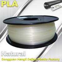 China Smooth PLA Transparent Filament 1.75mm 3D Printing Filament 1kg Spool Biodegradable for sale