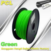 China PCL Low Temperature 3D Printing Filament 1.75mm/3.0mm 70-100°C Biodegradable Material for sale