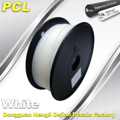 China PCL Low Temperature 3D Printing Filament 1.75mm/3.0mm for Food and Medical Applications for sale