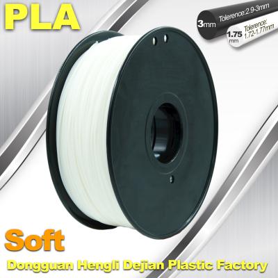 China Soft PLA Filament 1.75mm 3D Printer Filament Flexible Elastic Good for Soles DEJIAN for sale