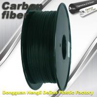 China DEJIAN Carbon Fiber 3D Printing Filament 1.75mm 0.8kg Matte Black High Strength Low Shrinkage for sale