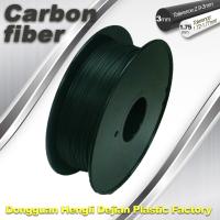 China Carbon Fiber 3D Printer Filament 1.75mm 3.0mm Matte Black High Strength Low Shrinkage for sale