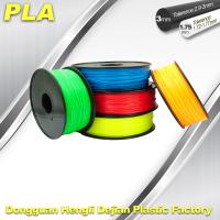 China Desktop 1.75mm 3.00mm PLA 3D Printer Filament 1kg Spool Big Size Colorful for sale