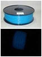 China Glow in the Dark PLA Filament 1.75mm 3D Printer High Strength Biodegradable 1kg Spool for sale