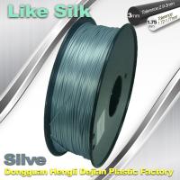 China Polymer Composite 3D Printer Filament 1.75mm/3.0mm High Gloss Silk-Like Finish for sale