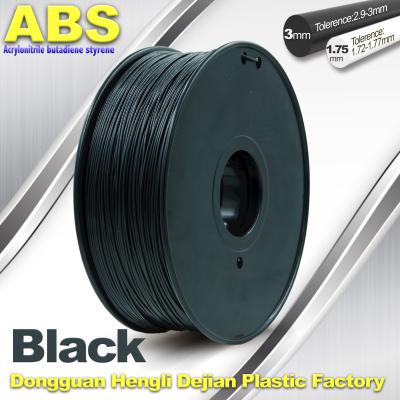 China ABS 3D Printer Filament 1.75mm & 3.0mm Diameter with 230-270°C Print Temperature for sale