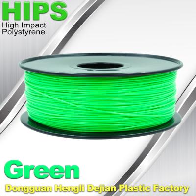 China HIPS 3D Printer Filament 1.75mm & 3.0mm - High Impact Polystyrene with 230-270°C Print Temperature for sale