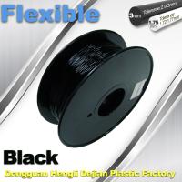 China 1.75mm & 3.0mm Flexible TPU 3D Printing Rubber Filament - 200-220°C Print Temperature for sale
