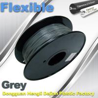 China Flexible TPU 3D Printing Filament 0.8kg Roll - 1.75mm & 3.0mm Diameter, 200-220°C Print Temperature for sale