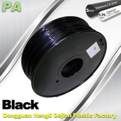China Nylon 1.75mm 3D Printer Filament with 250-280°C Printing Temperature and Excellent Rigidity-Flexibility Balance for sale