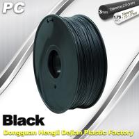 China High Transparent PC 3D Printer Filament 1.75mm/3.0mm with 125°C Heat Resistance and 230-280°C Printing Temperature for sale