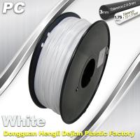 China 1.75mm & 3.0mm PC Filament for 3D Printers - 125°C Heat Resistance, 250-280°C Print Temperature for sale