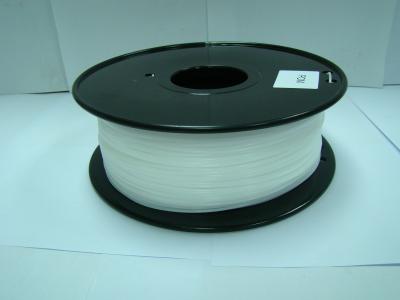 China POM 3D Printing Filament 1.75mm/3.0mm White 1kg Spool with 200-240°C Print Temperature for sale