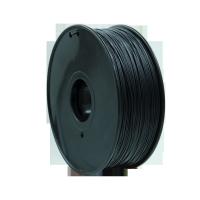 China Good Toughness PLA 3D Printer Filament 1.75mm Black 1kg Spool High Strength for sale