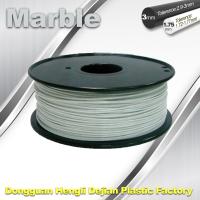 China Marble 3D Printer Filament 1.75mm High Strength PLA Composite 200-230°C 1kg Spool for sale
