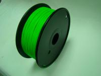 China Green PCL 3D Printer Filament 1.75mm 3.0mm Low Temperature 70-100°C with ±0.03mm Tolerance for sale