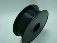 China Black 1.75mm ABS Flame Retardant 3D Printer Filament - 0.8kg Spool with 230-270°C Print Temperature for sale