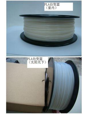 China ABS PLA Temperature Color Changing 3D Printer Filament 1.75mm 3.0mm 1kg Spool 385m Length 31°C Transition for sale