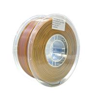 China PINRUI Triple Color PLA Silk Filament 1.75mm for 3D Printing - 1.0KG Spool with 190-220°C Temperature Range for sale